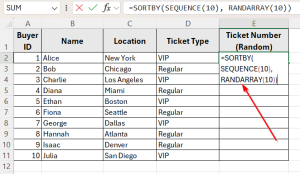 How to Generate Random Numbers in Excel with No Repeats - Excel Insider