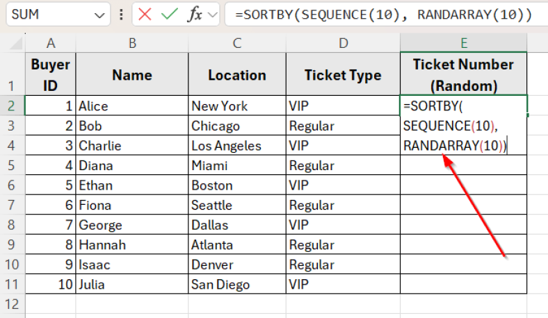 How to Generate Random Numbers in Excel with No Repeats - Excel Insider