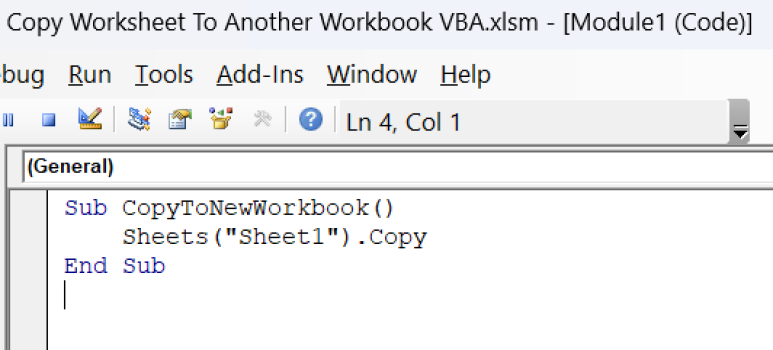 How to Copy Worksheet to Another Workbook with Excel VBA - Excel Insider