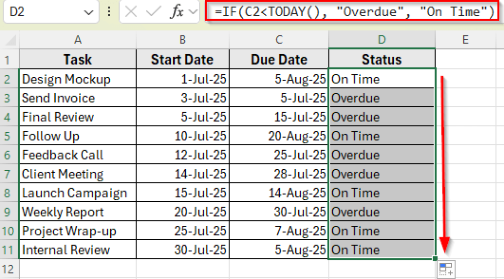How to Use IF Function with Dates in Excel (4 Examples) - Excel Insider