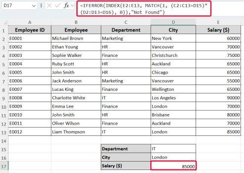 How to Combine Two Formulas in Excel (5 Effective Ways) - Excel Insider
