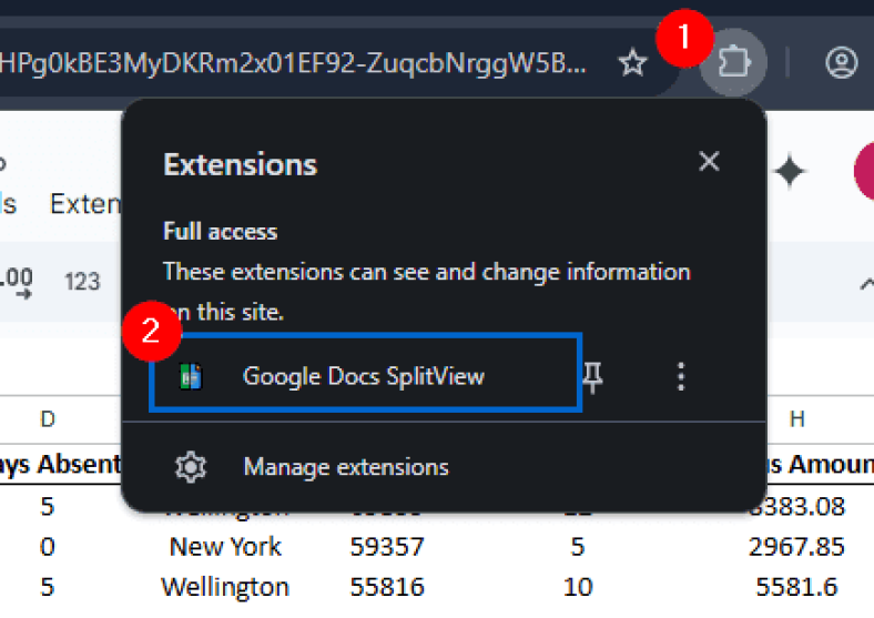 How to Split Screen in Google Sheets (4 Suitable Ways) - Excel Insider