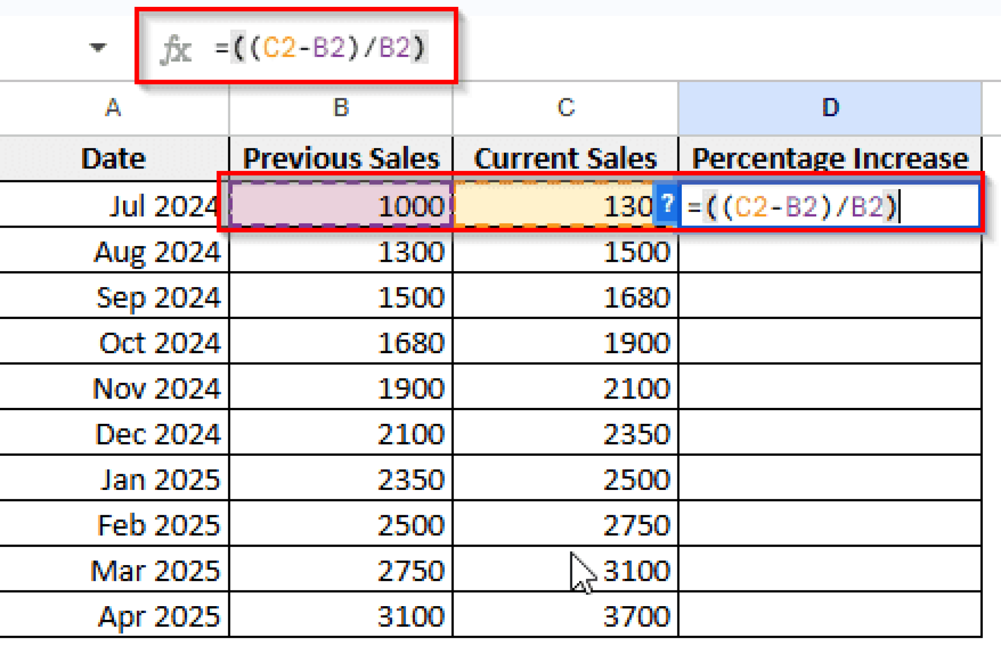 How to Calculate Average Percentage in Google Sheets - Excel Insider
