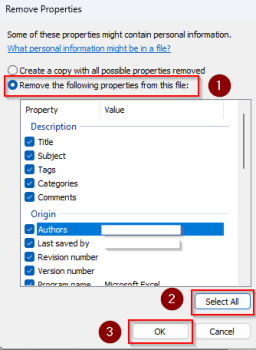 How to Remove Metadata from Excel File (6 Quick Methods) - Excel Insider