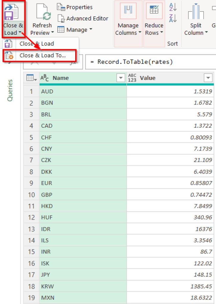 How to Use Real Time Currency Converter in Excel - Excel Insider