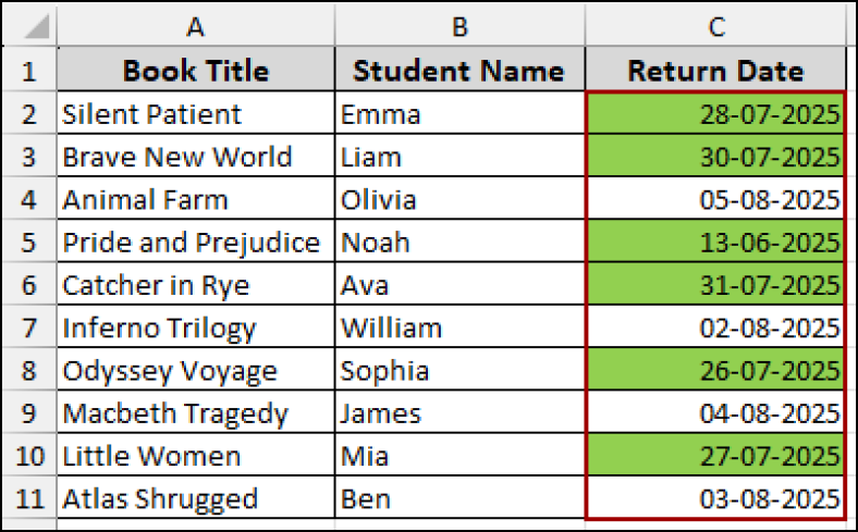 Excel Formula to Find If Date Is Less Than Today (4 Examples) - Excel ...
