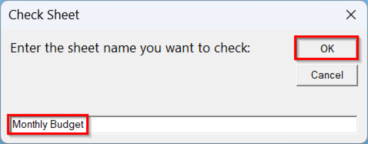 How To Check If A Sheet Exists With Excel Vba 5 Examples Excel Insider