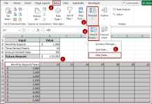 How to Create Two Variable Data Table in Excel (with Quick Steps ...