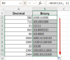 How to Convert Decimal to Binary in Excel (3 Simple Ways) - Excel Insider