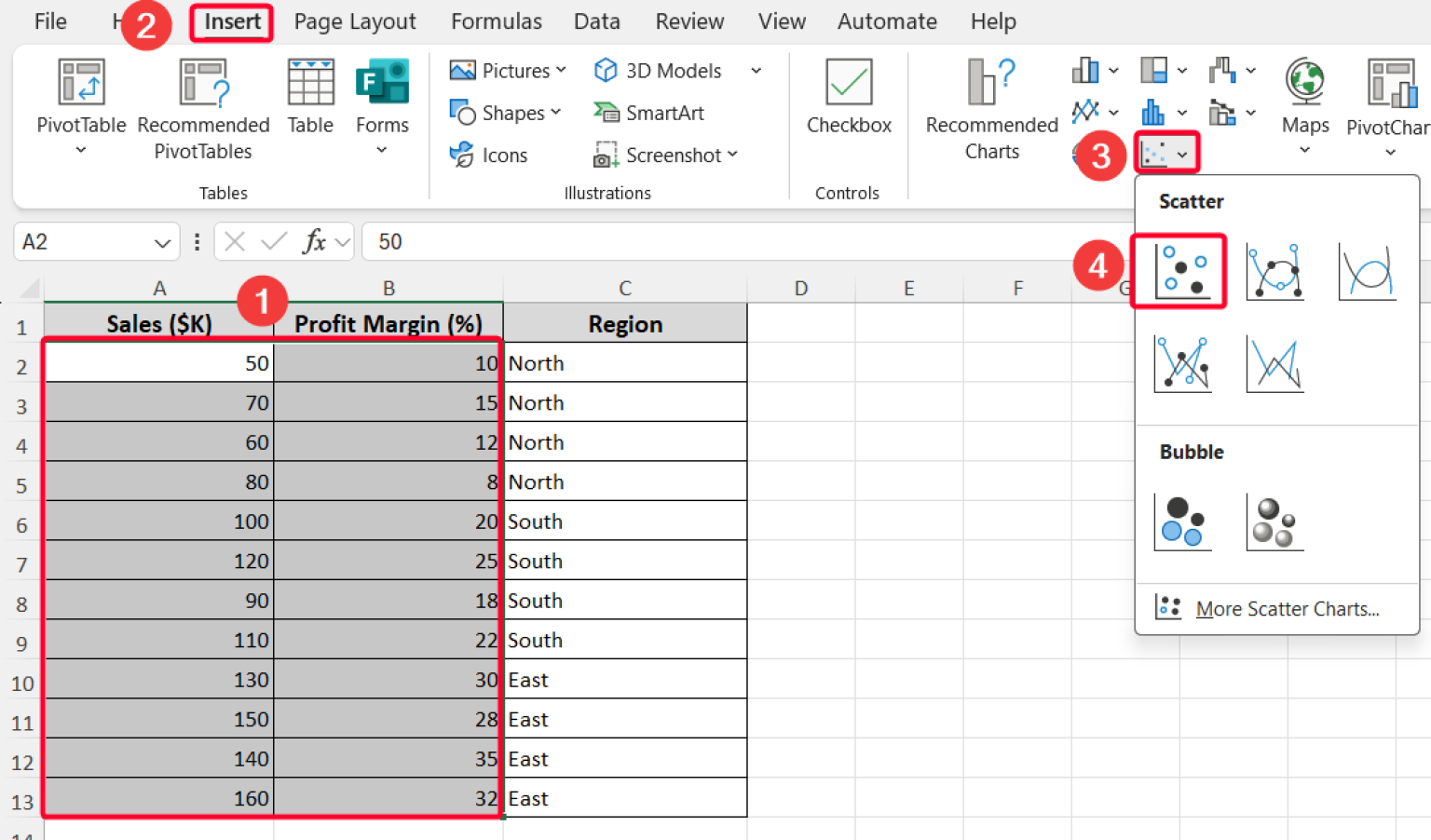 How to Color Scatter Plot by Group in Excel (2 Useful Ways) - Excel Insider