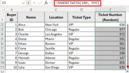 How to Generate Random Numbers in Excel with No Repeats - Excel Insider
