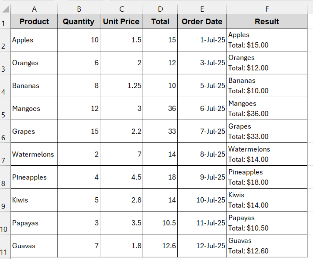 How to Combine Text and Numbers in Excel (6 Suitable Ways) - Excel Insider