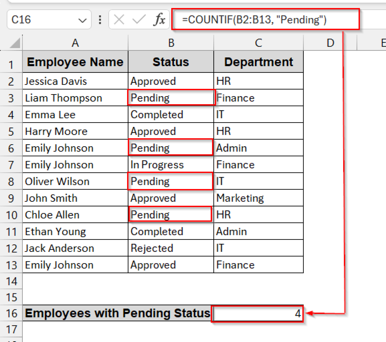 How to Count Cells with Specific Text in Excel (7 Easy Ways) - Excel ...