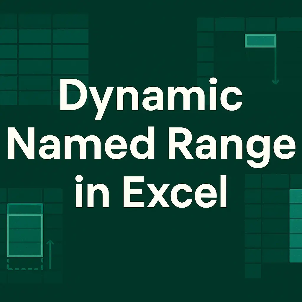 How to Use Dynamic Named Range in Excel (5 Examples) - Excel Insider
