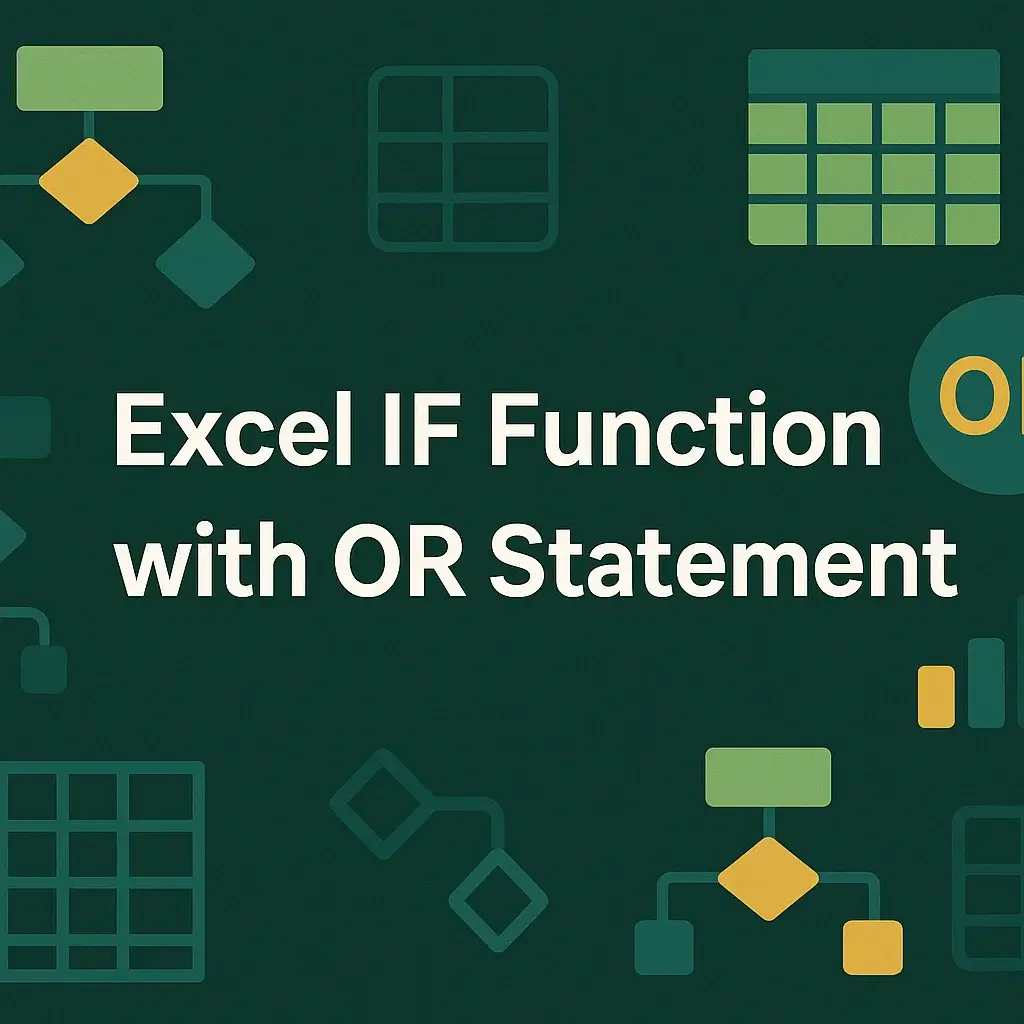 How to Use IF Function with OR Statement in Excel - Excel Insider