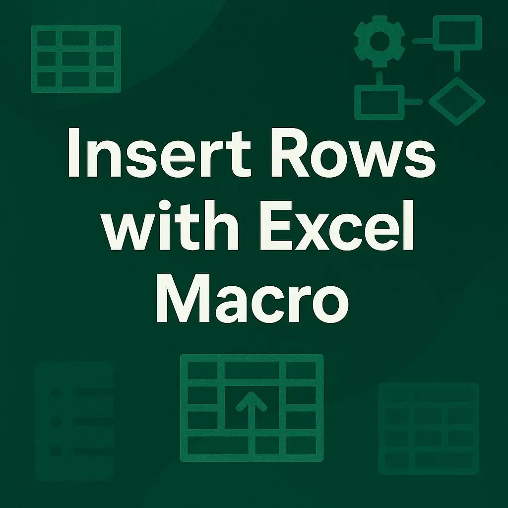 How to Insert Rows with Excel Macro (9 Useful Examples) - Excel Insider