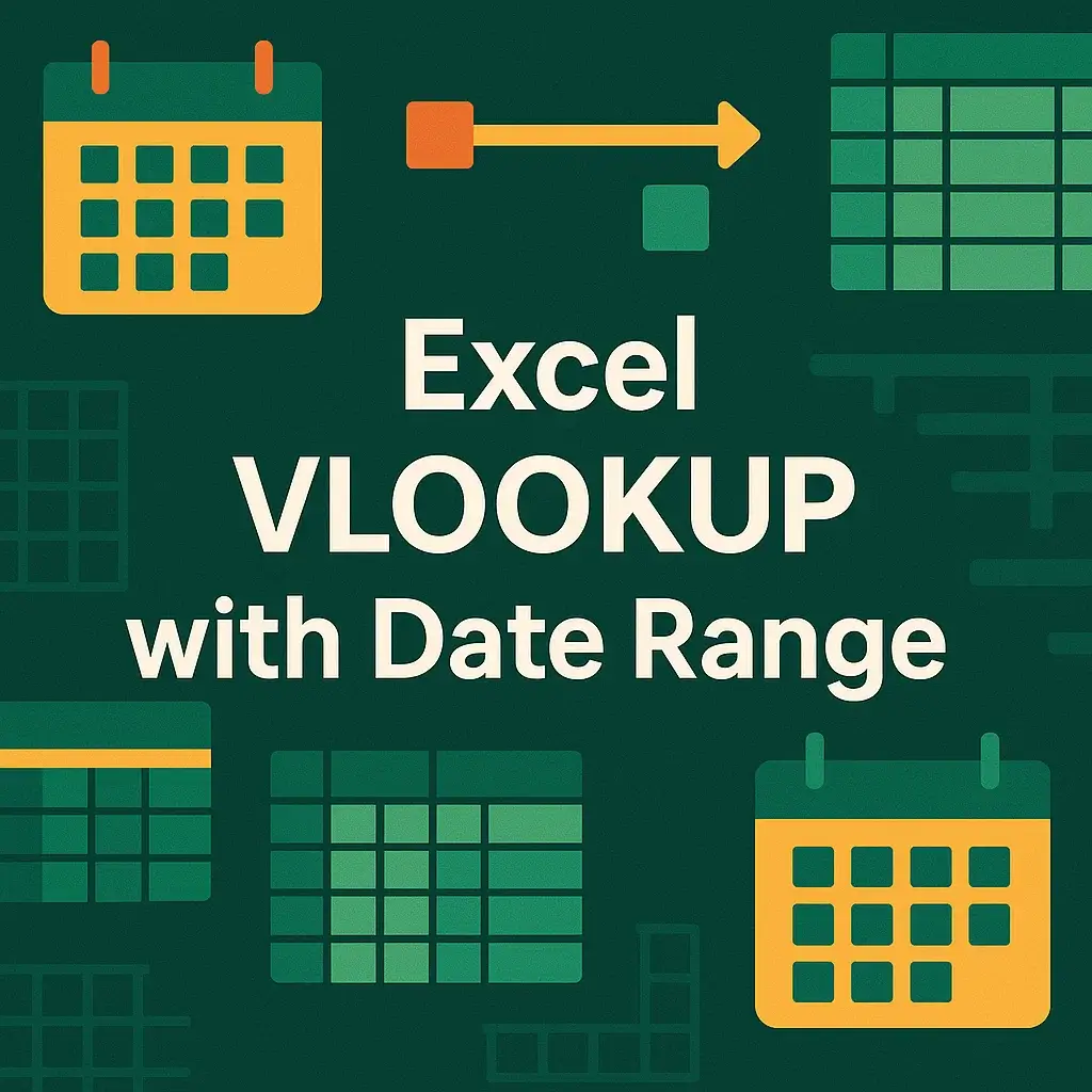 How to Use VLOOKUP with Date Range in Excel (3 Examples) - Excel Insider