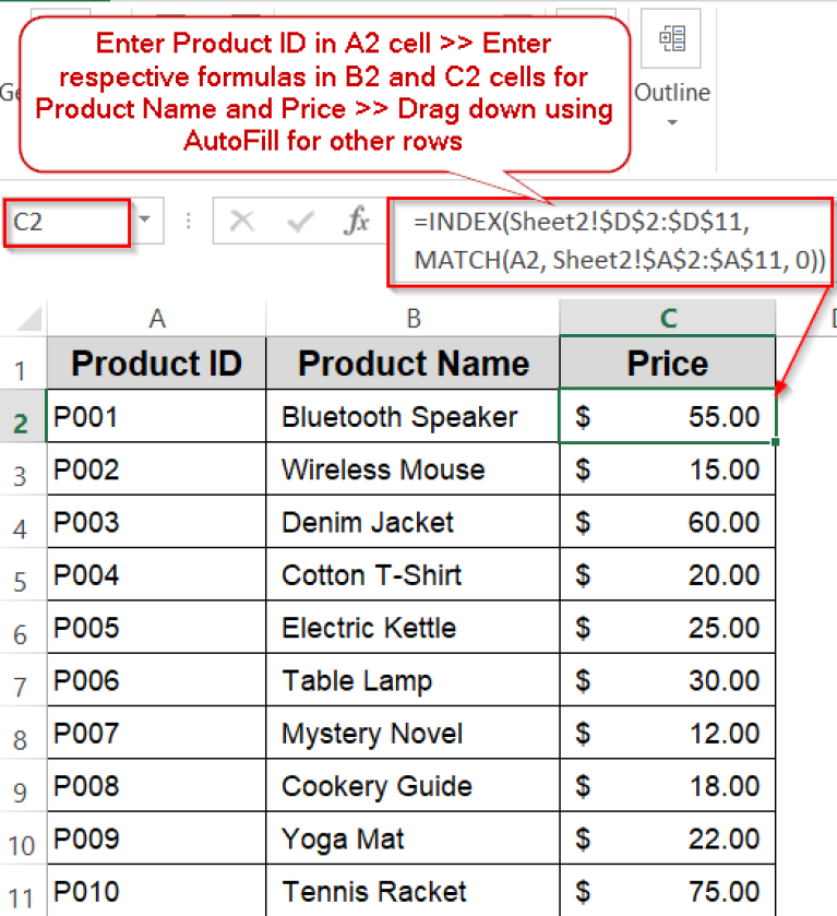 Extract Data from Another Sheet Based on a Cell Value in Excel - Excel ...