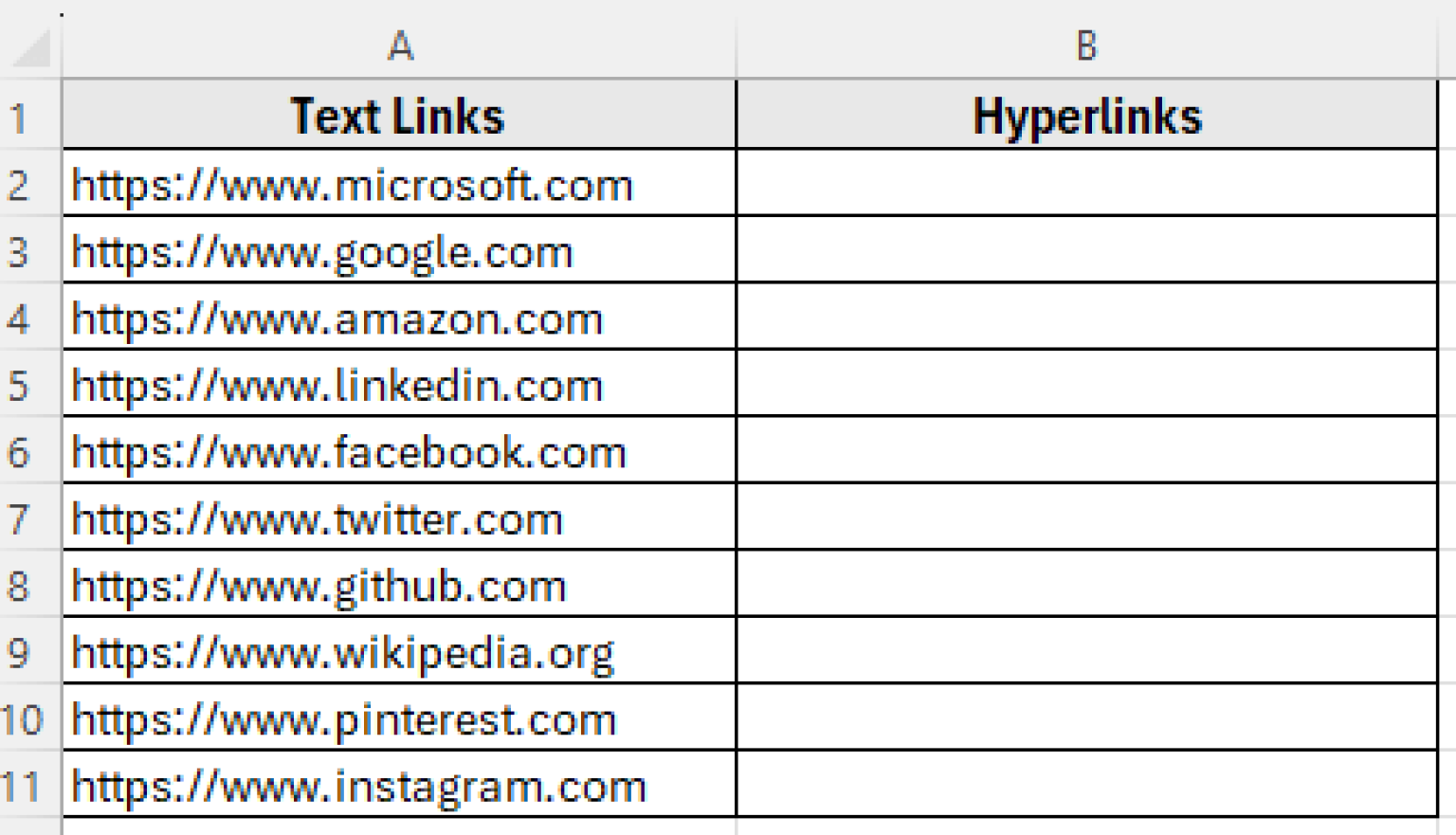 How to Convert Text to Hyperlink in Excel (3 Effective Ways) - Excel ...