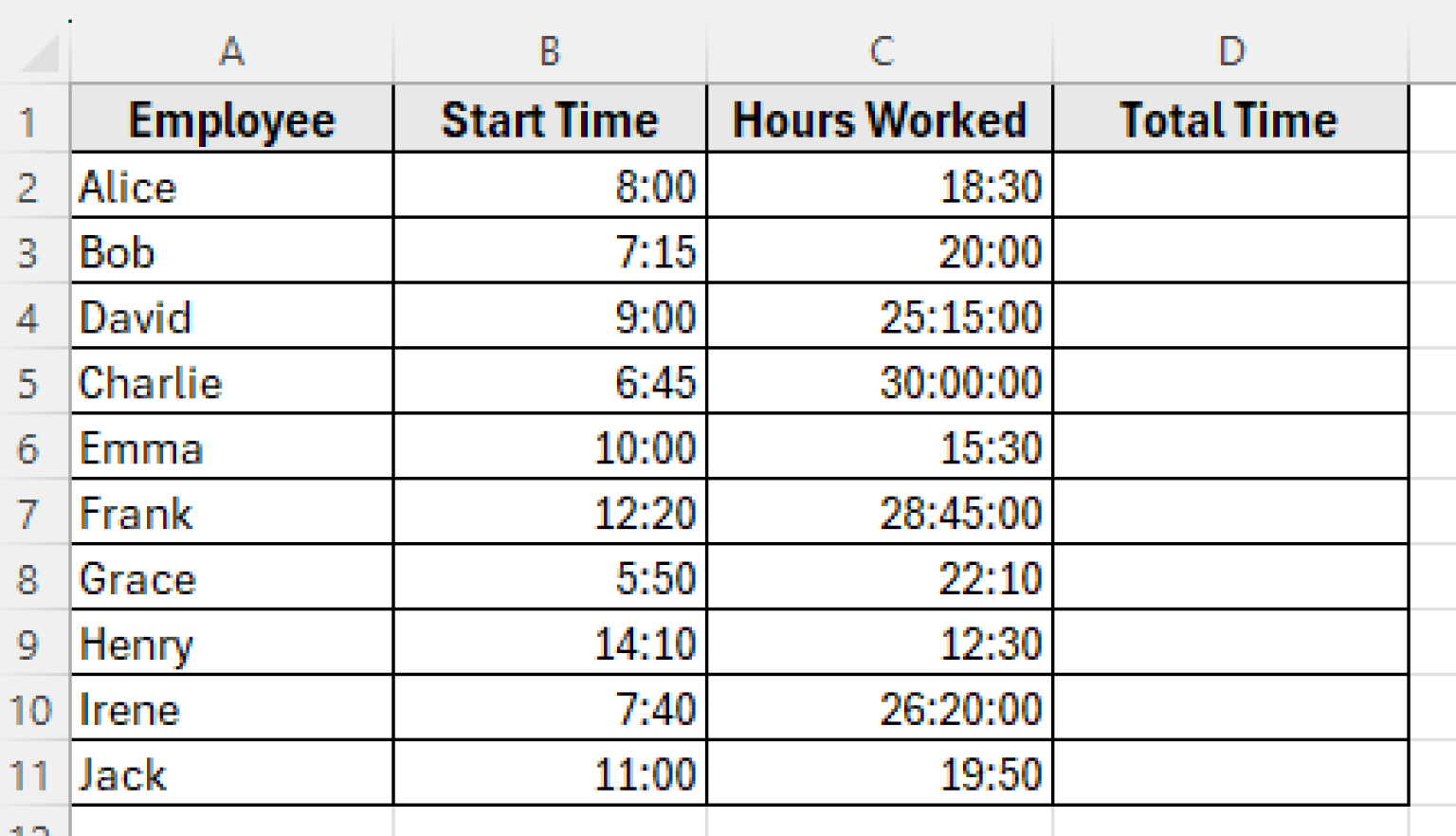 How to Add Time in Excel Over 24 Hours (2 Suitable Ways) - Excel Insider