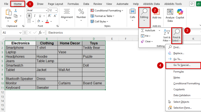 How to Find Blank Cells in Excel (6 Easy Ways) - Excel Insider