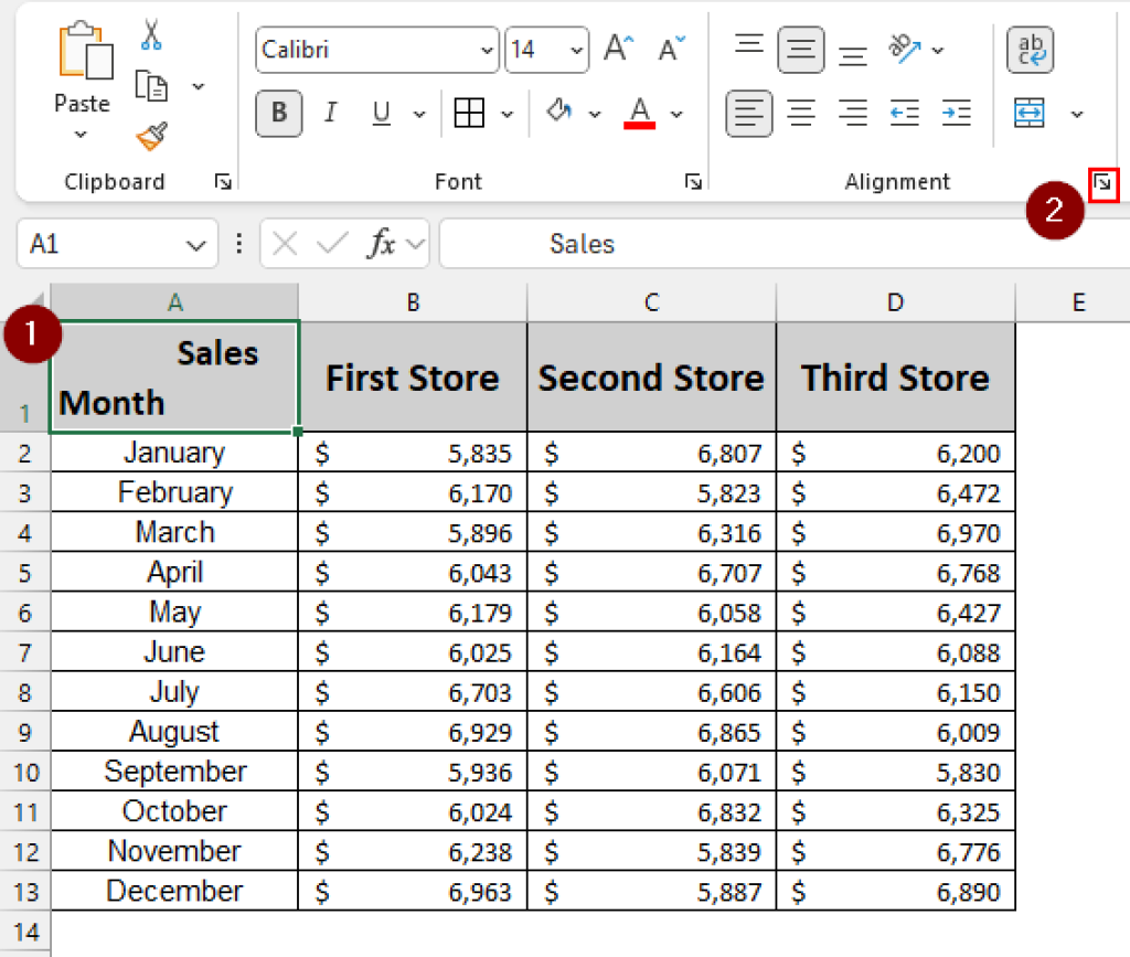 How to Split One Cell into Two Parts in Excel (2 Criteria) - Excel Insider