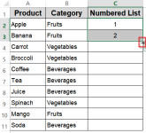 How to Make a Numbered List in Excel (9 Simple Ways) - Excel Insider