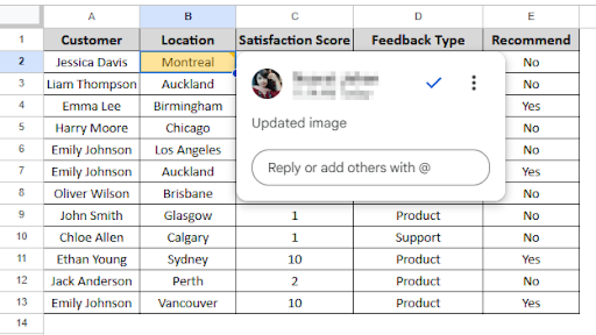 Inserting & Removing Notes and Comments in Google Sheets - Excel Insider
