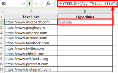 How to Convert Text to Hyperlink in Excel (3 Effective Ways) - Excel ...