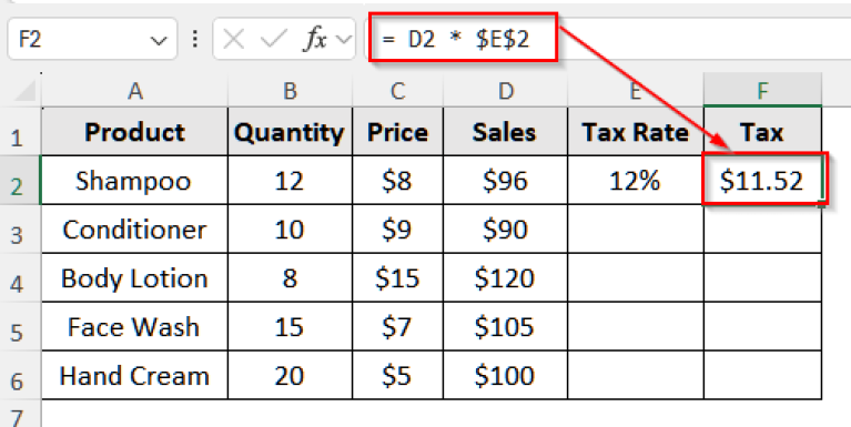 How to Keep a Cell Fixed in an Excel Formula (2 Simple Ways) - Excel ...