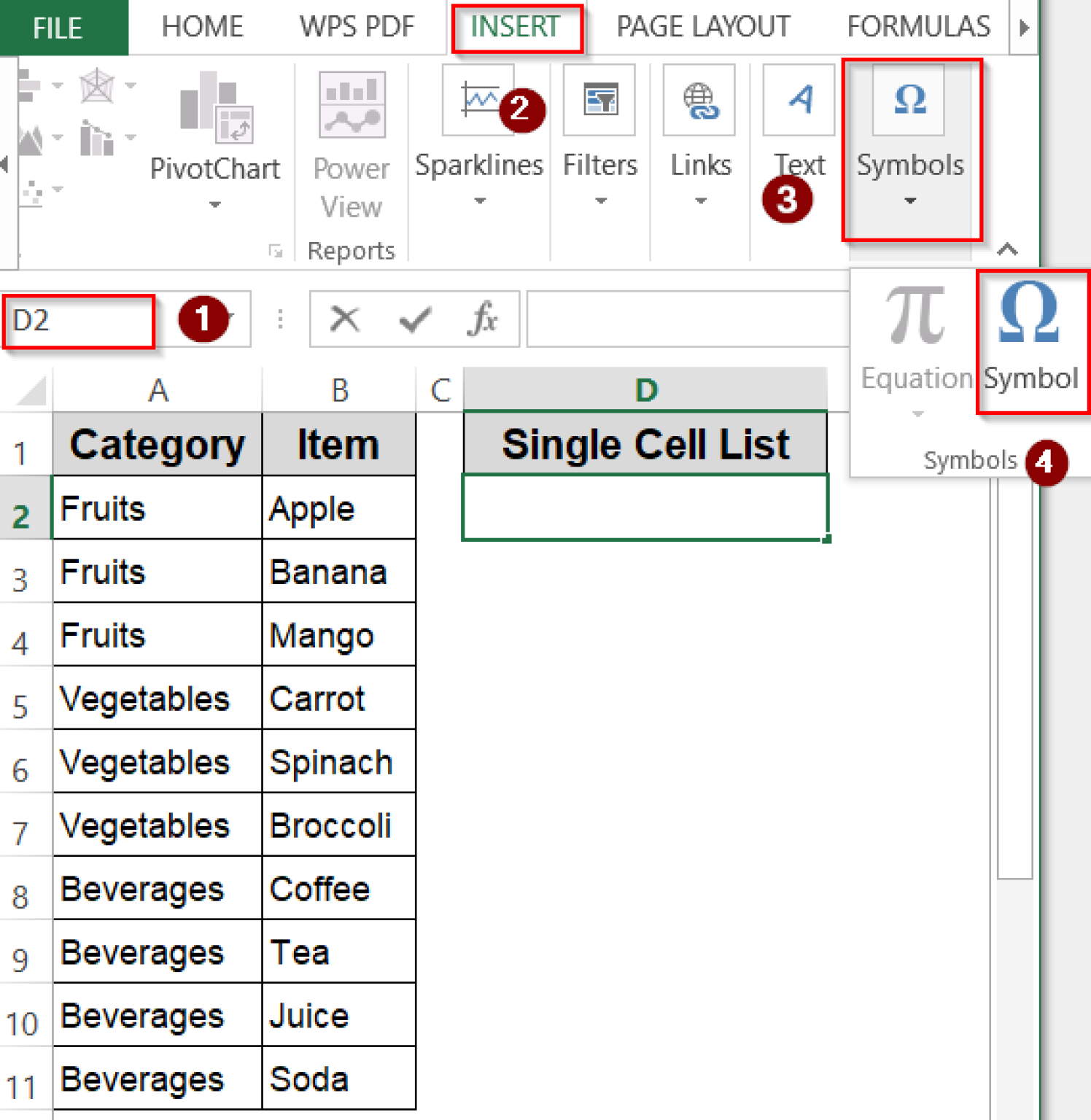 How to Make a List Within a Cell in Excel (7 Easy Ways) - Excel Insider