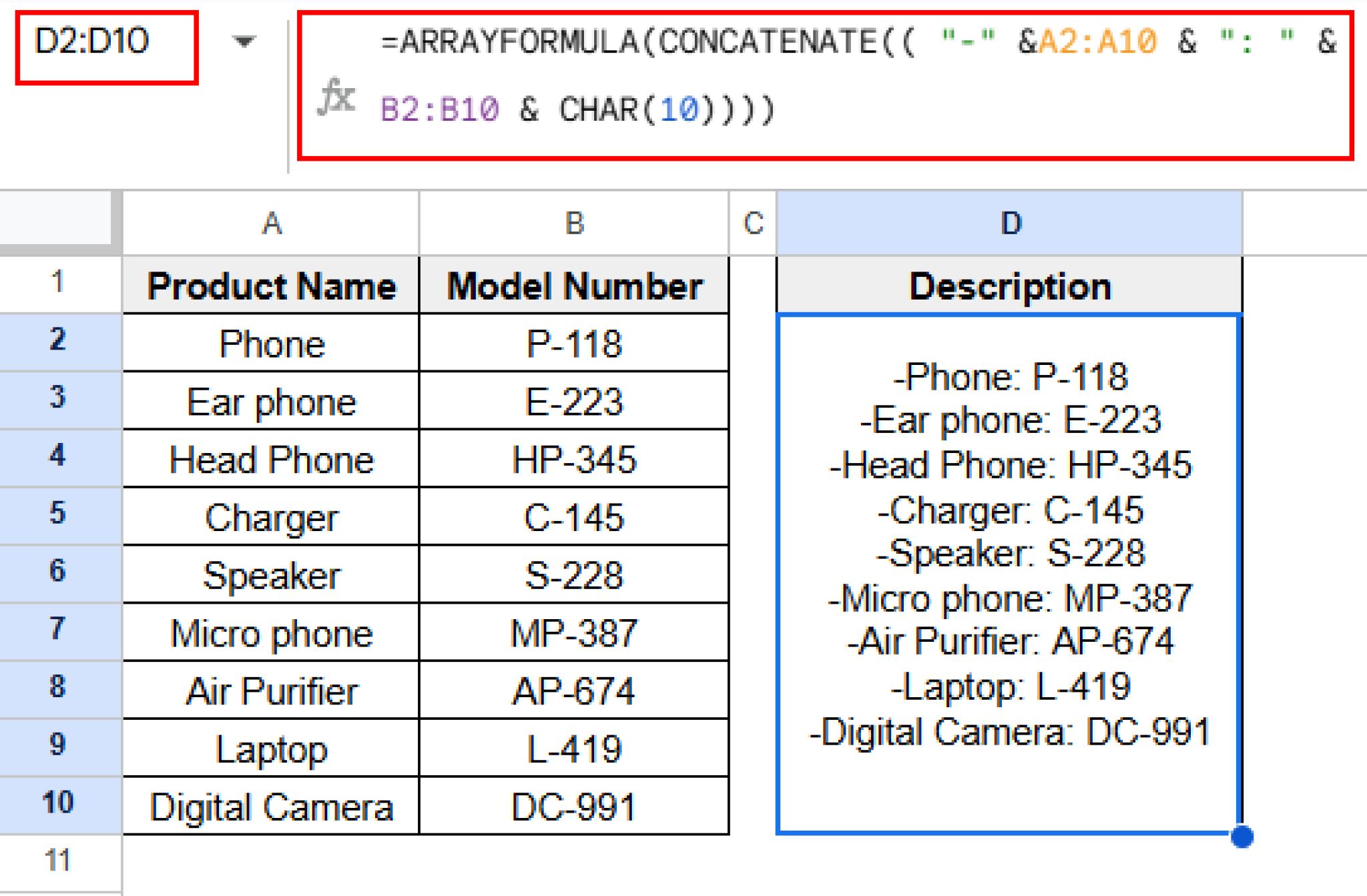 13 Examples with ARRAYFORMULA in Google Sheets - Excel Insider