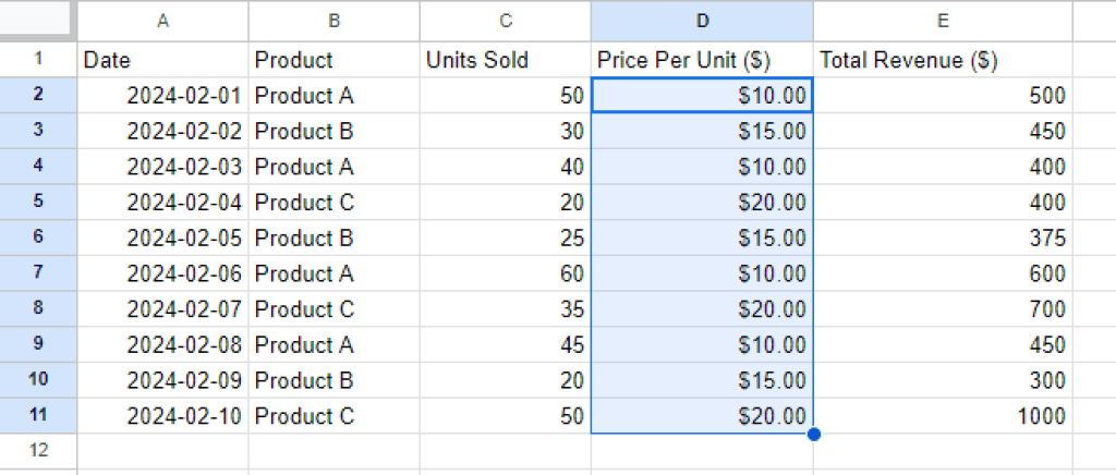 How to Format Cells in Google Sheets - Excel Insider