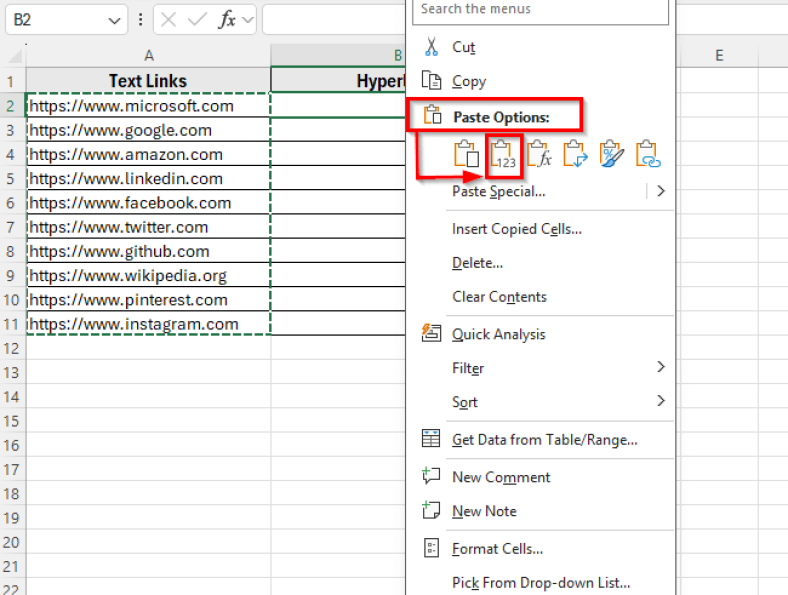 How to Convert Text to Hyperlink in Excel (3 Effective Ways) - Excel ...