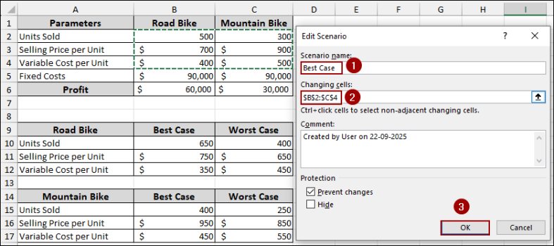 How to Create a Scenario Pivot Table Report in Excel - Excel Insider