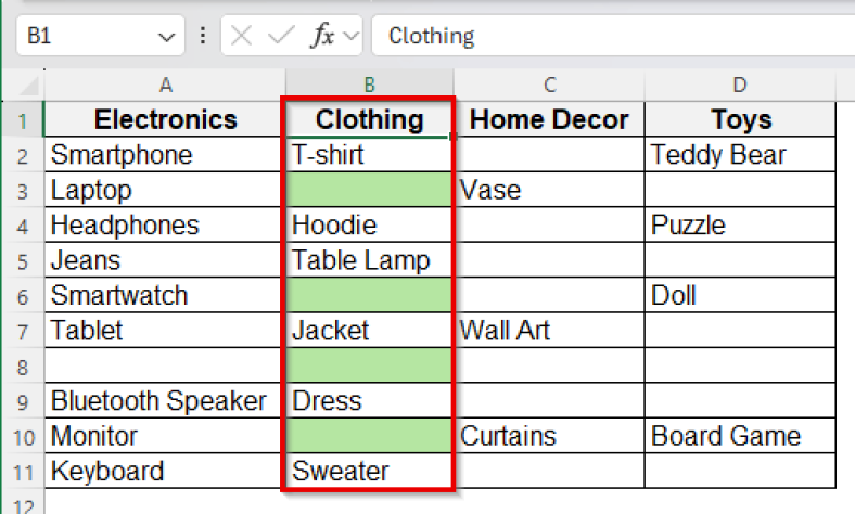 How to Find Blank Cells in Excel (6 Easy Ways) - Excel Insider