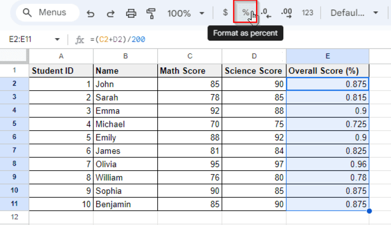 Number Format in Google Sheets: All Types with Examples - Excel Insider