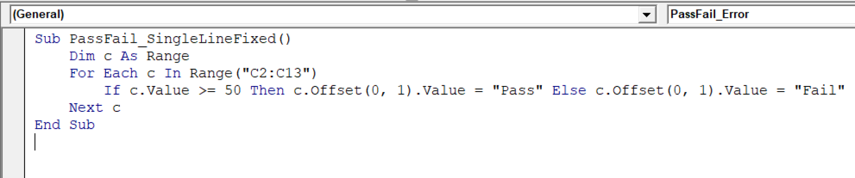 How to Fix 'Else Without If' Error in VBA (5 Simple Ways) - Excel Insider