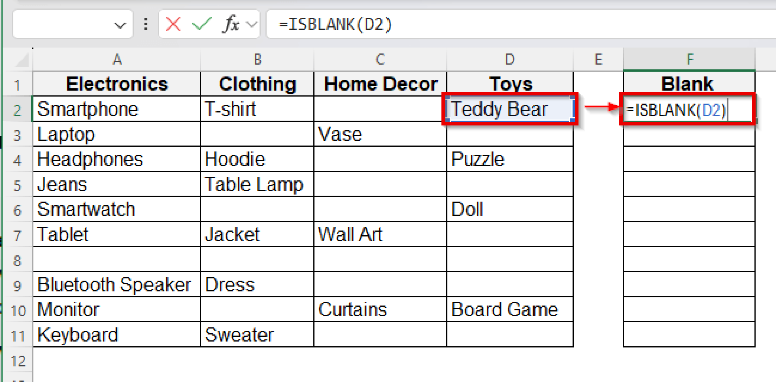 How to Find Blank Cells in Excel (6 Easy Ways) - Excel Insider