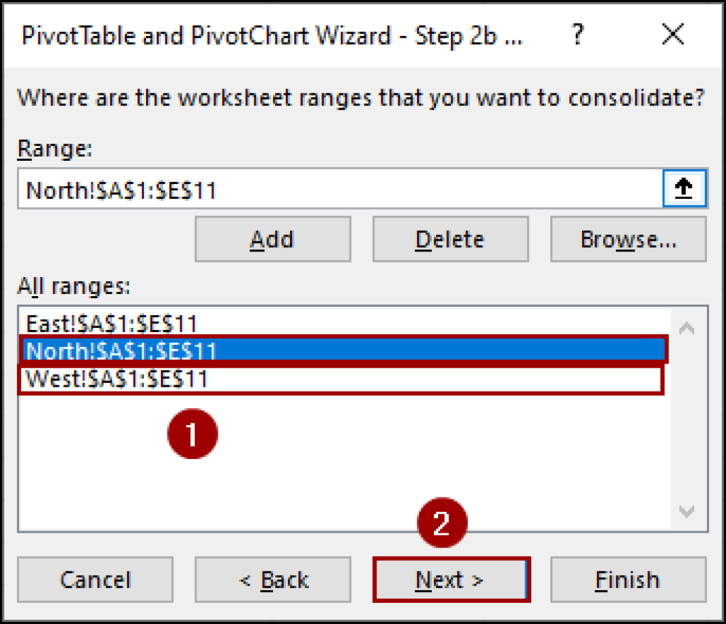 How to Consolidate Multiple Worksheets into One Pivot Table - Excel Insider