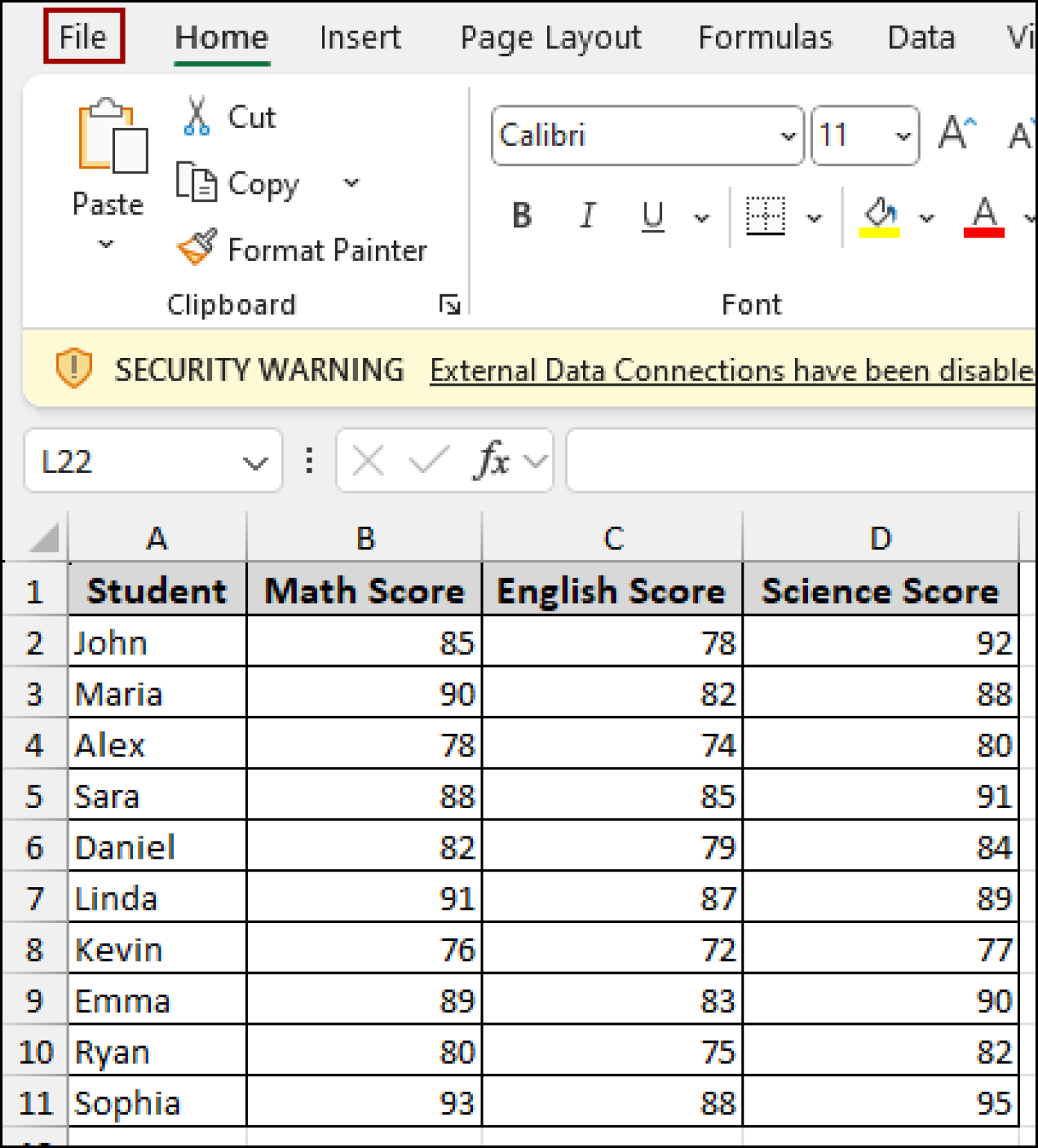 [Fixed] External Data Connections Have Been Disabled in Excel - Excel ...