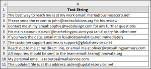 How to Extract Email from Text in Excel (5 Suitable Ways) - Excel Insider
