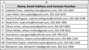 How to Extract Email from Text in Excel (5 Suitable Ways) - Excel Insider