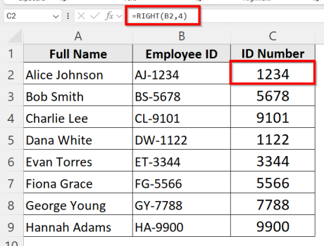 How to Find a Character from the Right Side of String in Excel - Excel ...