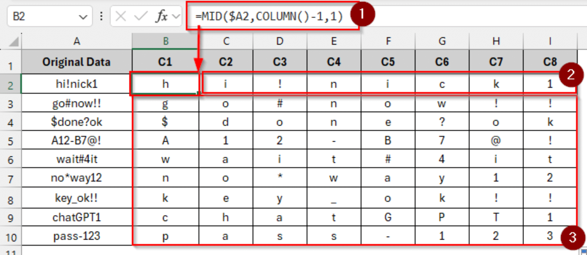 How to Split a String by Character in Excel (4 Useful Methods) - Excel ...