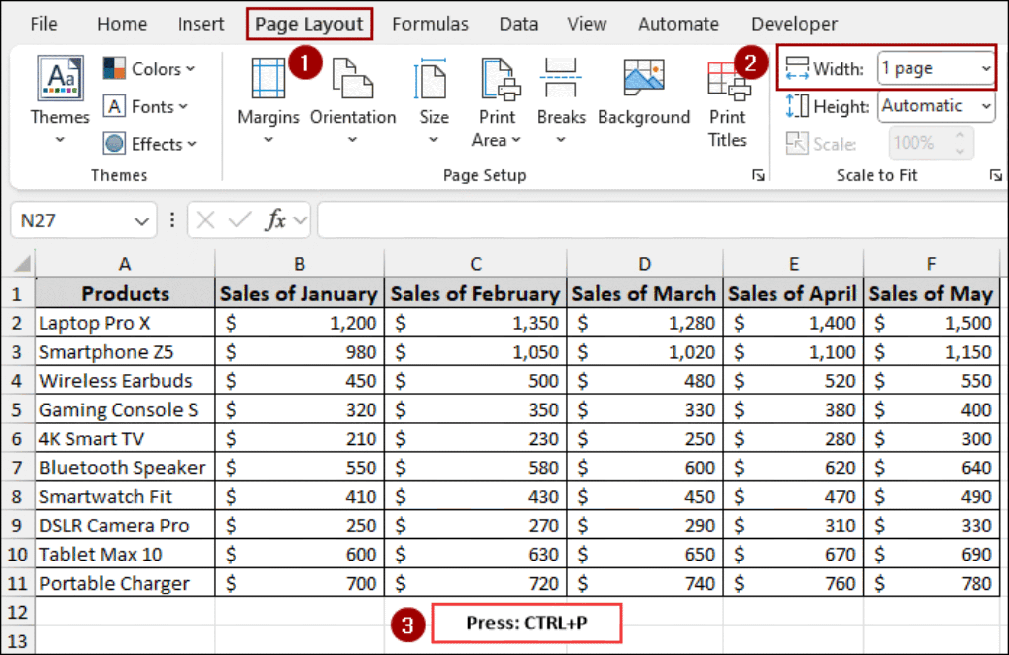 How to Fix Excel to PDF Size Problem While Printing (4 Solutions ...