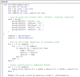How to Sort an Array Using Excel VBA (4 Different Examples) - Excel Insider
