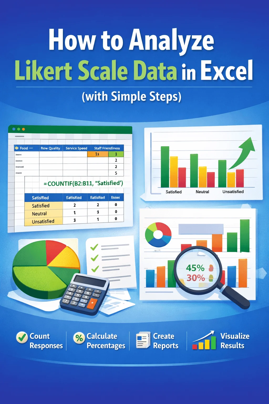 How to Analyze Likert Scale Data in Excel (with Simple Steps) - Excel ...