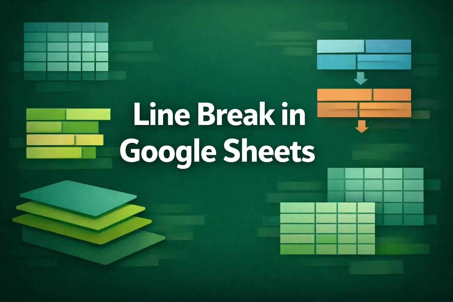 Line Break in Google Sheets: Add, Skip & Remove Lines - Excel Insider