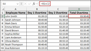 How to Add Hours Minutes and Seconds in Excel (2 Easy Ways) - Excel Insider
